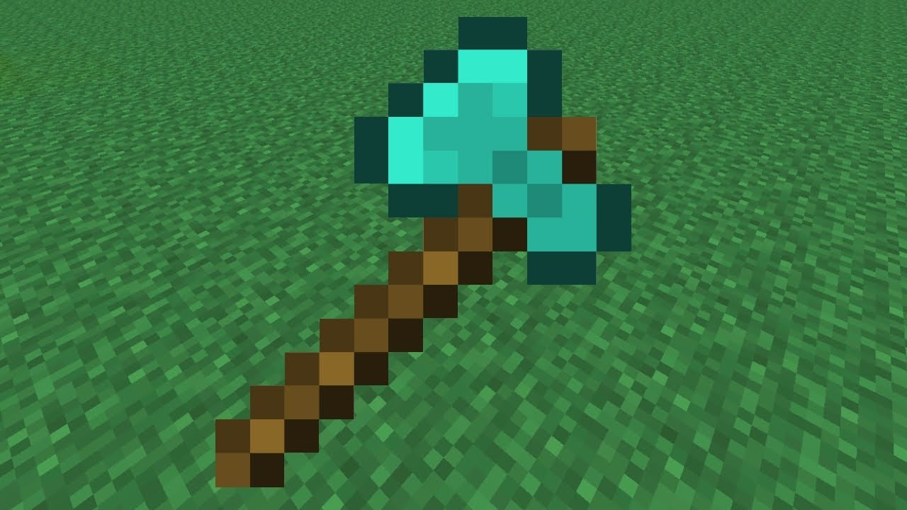 How to make Iron ax in Minecraft | Minecraft-Max.com