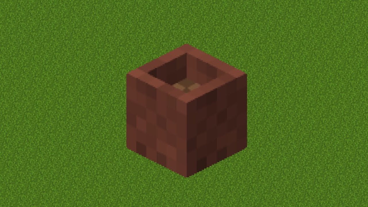 How to make Flower pot in Minecraft | Minecraft-Max.com