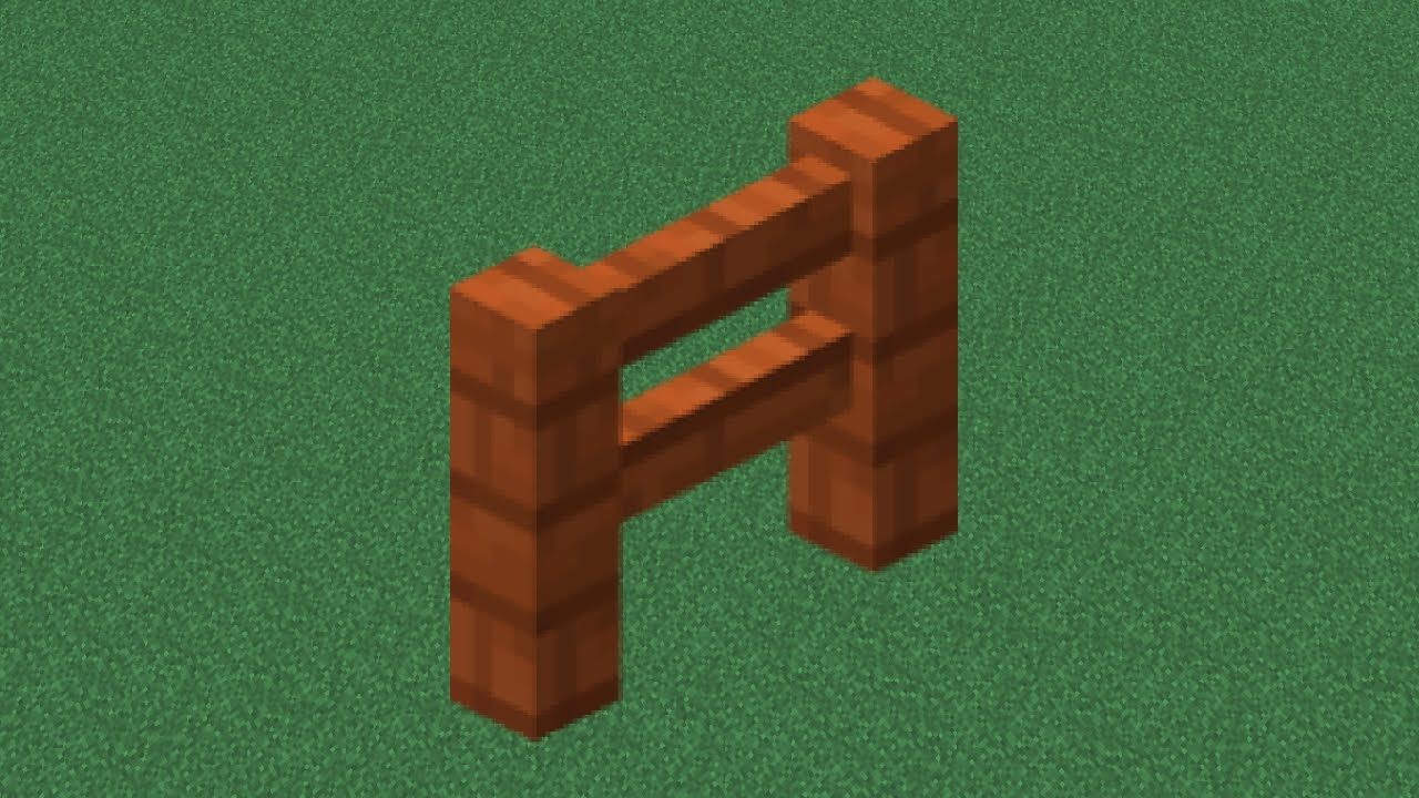 How to make Red sandstone fence in Minecraft | Minecraft-Max.com