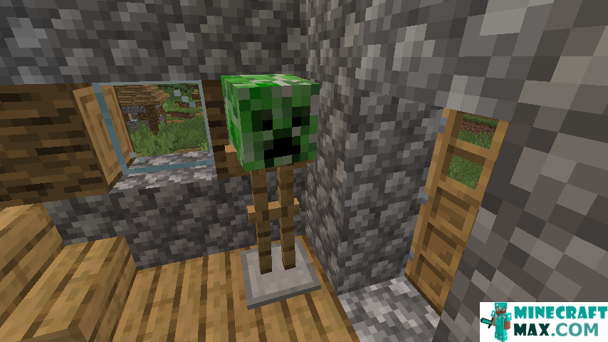 How To Make Creeper Head In Minecraft Minecraft Max