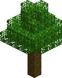 How to make Tropical tree (tree) in Minecraft | Minecraft-Max.com